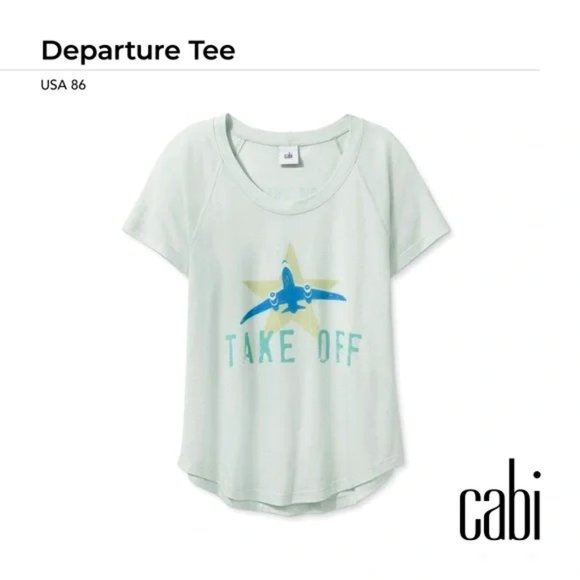 CAbi | Tops | Nwt Cabi Departure Teestyle 624 | Poshmark